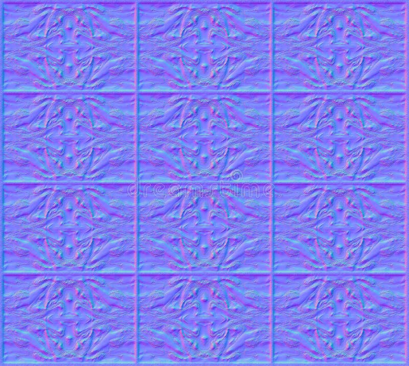 Normal Map Texture, Normal Mapping Decorative Floor Tiles, High Quality ...