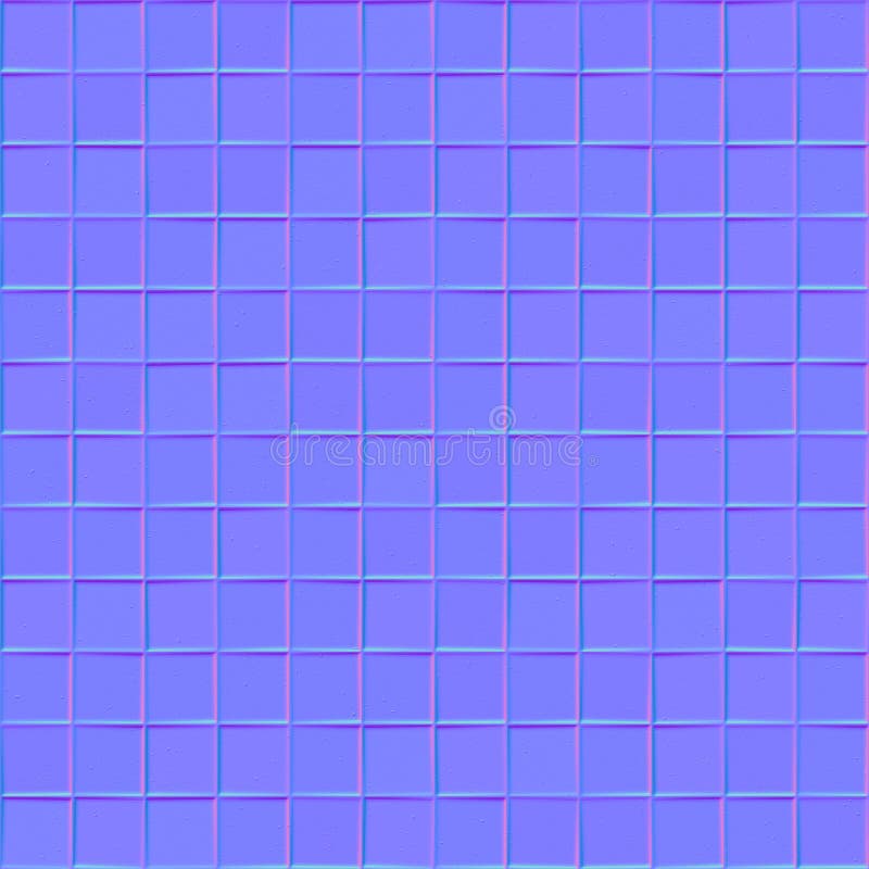 Normal Map Tiles Texture, Normal Mapping Stock Illustration ...
