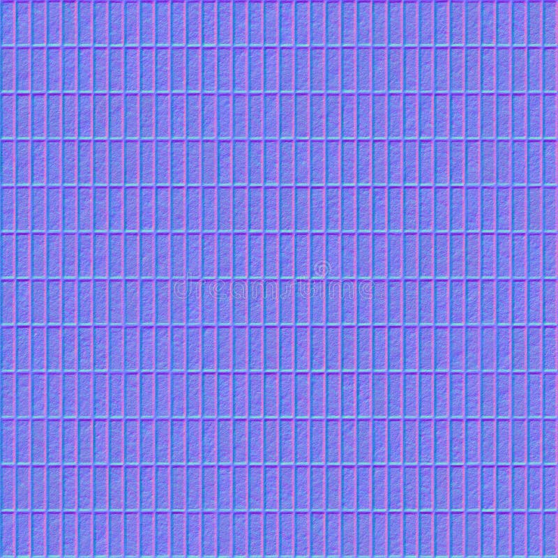 Normal Map Tiles Texture, Normal Mapping Stock Illustration ...