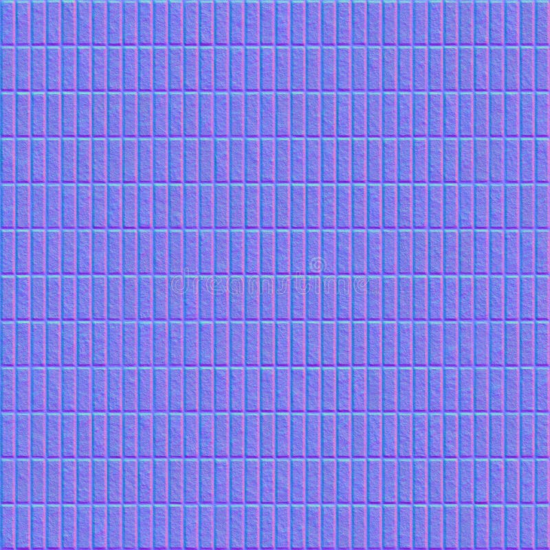 Normal Map Tiles Texture, Normal Mapping Stock Illustration ...