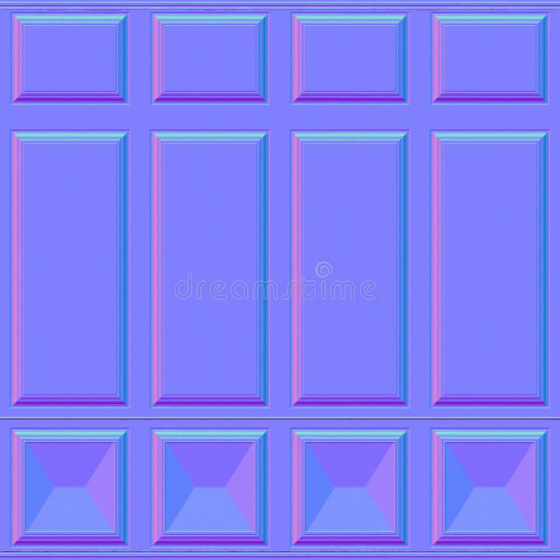 Normal Map Wood Panels Texture, Normal Mapping Stock Illustration ...