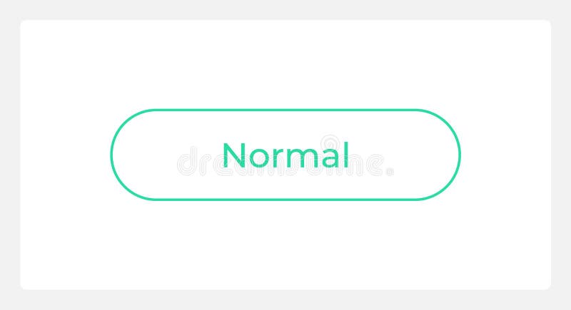 Normal Register Button State Ui Element Template Stock Vector Illustration Of Menu Business