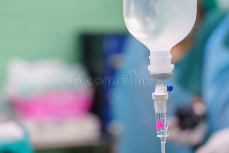 Normal Saline Solution or Sodium Chloride with Infusion Bottle Drip for ...