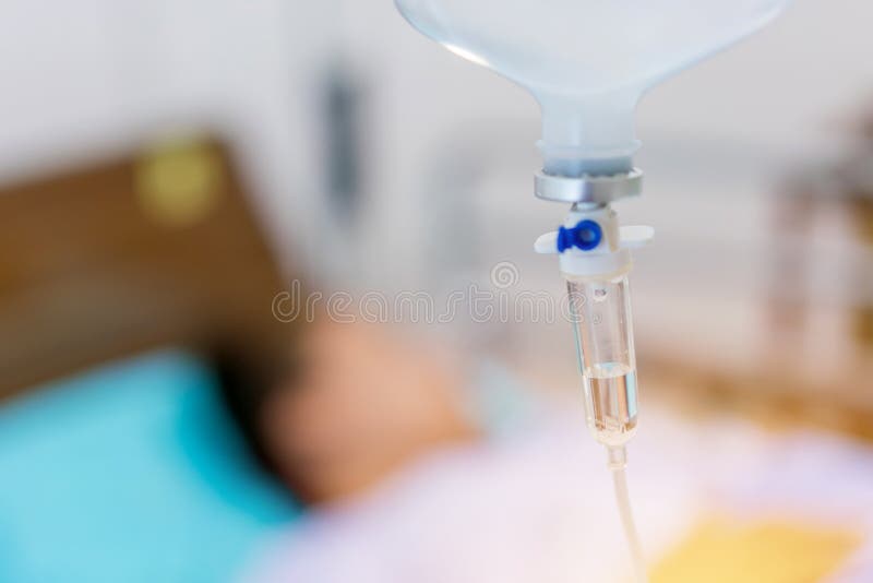 Normal Saline Solution or Sodium Chloride with Infusion Bottle Drip for ...