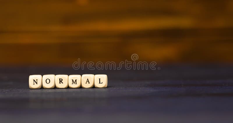 Normal Sign with Copy Space Stock Photo - Image of message, question ...