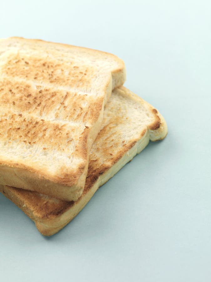 Normaler Toast stockbild. Bild von einzeln, blau, morgen - 12801639