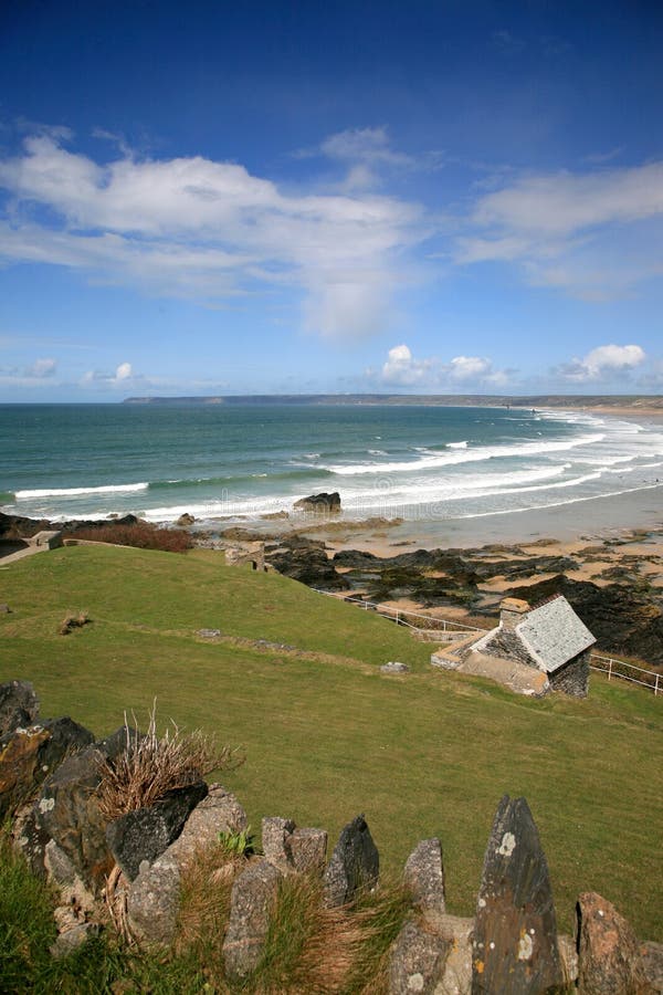 Normandy beach stock photo. Image of siouville, channel - 24340468