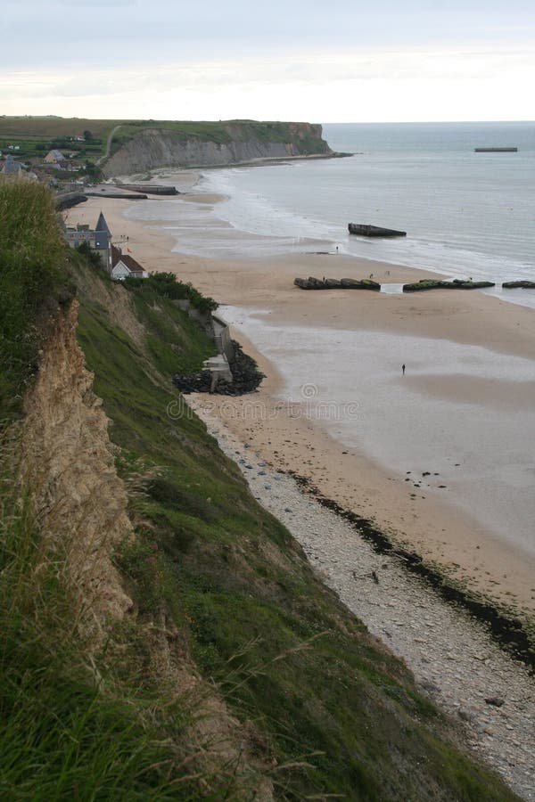 Normandy beach world war 2 - polyfopt