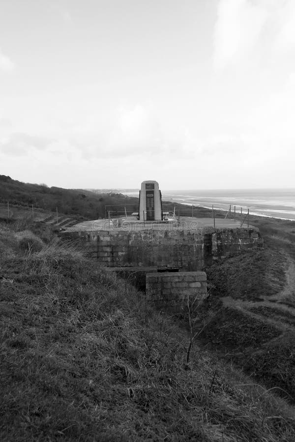 The Normandy Landing Beaches Stock Photo - Image of germany, black ...
