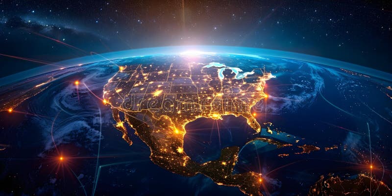 North America S Strength in Global Interconnected Networks: a ...