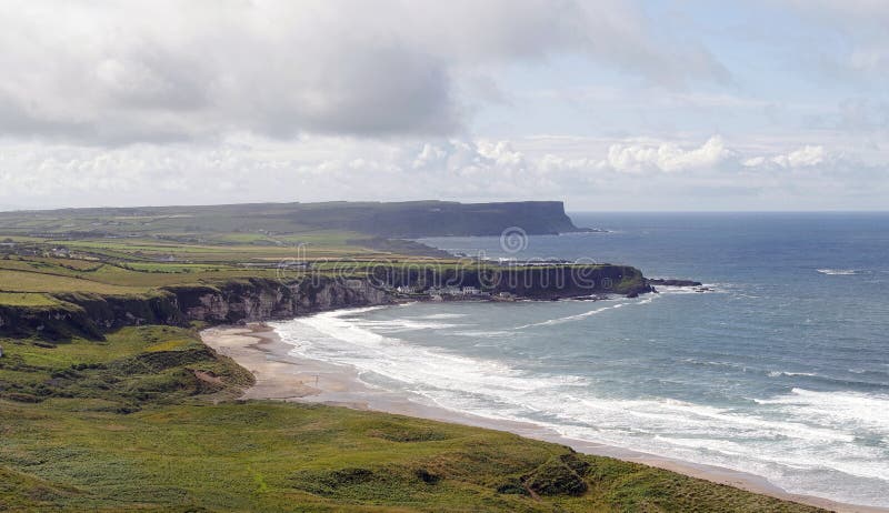 North Antrim Coastline stock photo. Image of northern - 25969118