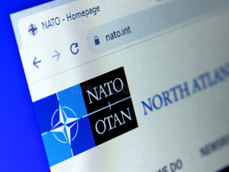 North Atlantic Treaty Organization (NATO) Logo Editorial Image - Image ...