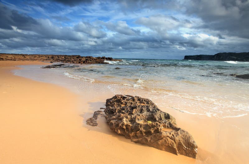 North Avoca Beach stock image. Image of coast, surf, sunny - 36332043