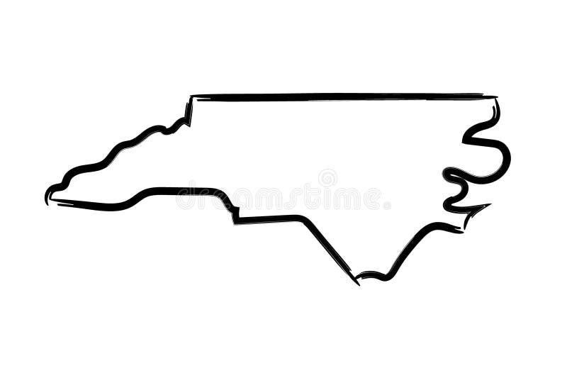 Hand Drawn North Carolina State Stock Illustrations – 96 Hand Drawn ...
