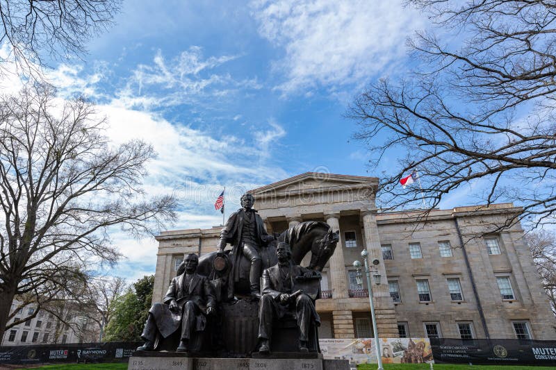 North Carolina State Capitol Editorial Stock Image - Image of dome ...