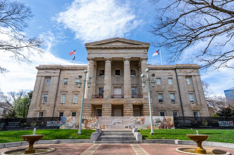 North Carolina State Capitol Editorial Stock Image - Image of politics ...