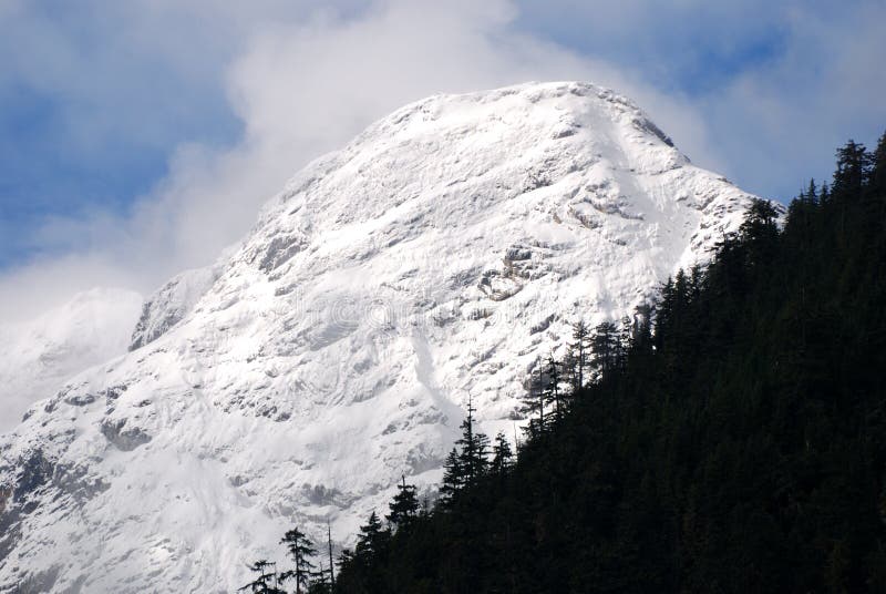 North Cascade Mountains stock image. Image of cover, pass - 3360289