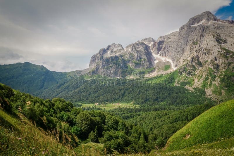 North Caucasus stock photo. Image of landscape, hill - 59113100