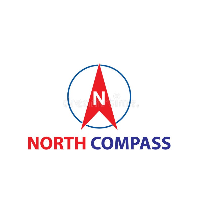 North compass map arrow stock vector. Illustration of parchment - 5549471