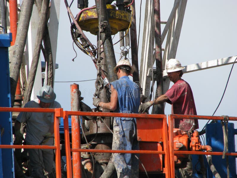 North Dakota Rig Roughnecks Editorial Stock Photo - Image of oilfield ...