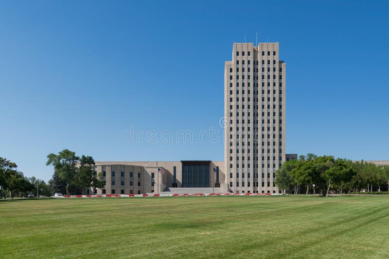 North Dakota State Capitol stock photo. Image of architecture - 101347956