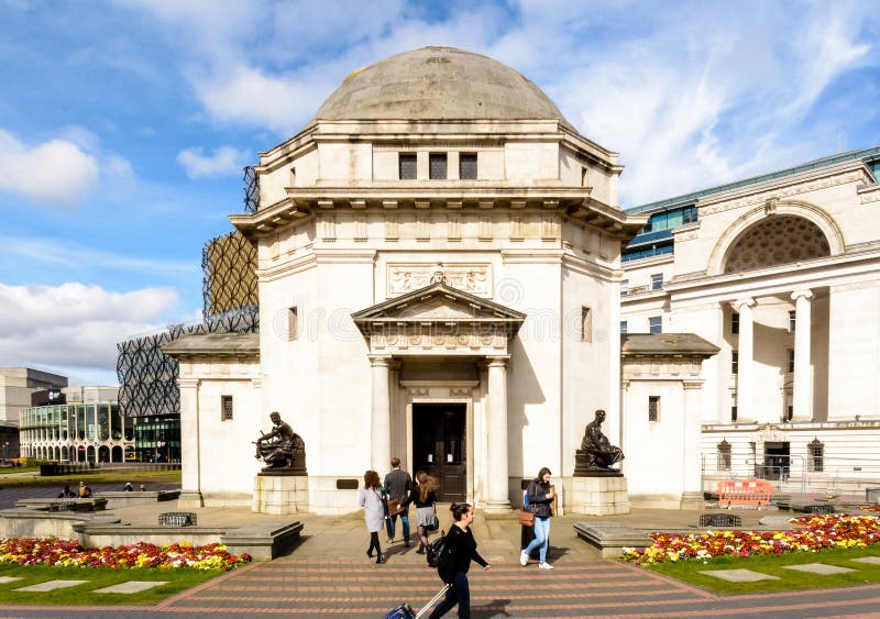 Hall of Memory Birmingham War Memorial Building HDR Editorial Stock ...