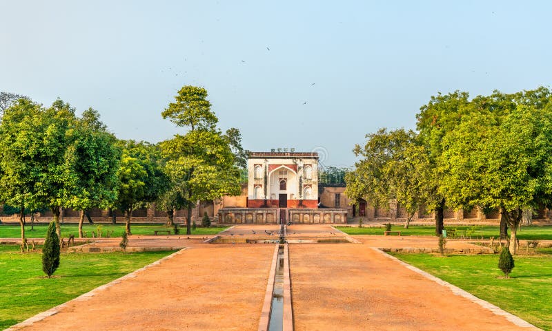 North Gate of the Humayun Tomb Complex in Delhi, India Stock Photo ...