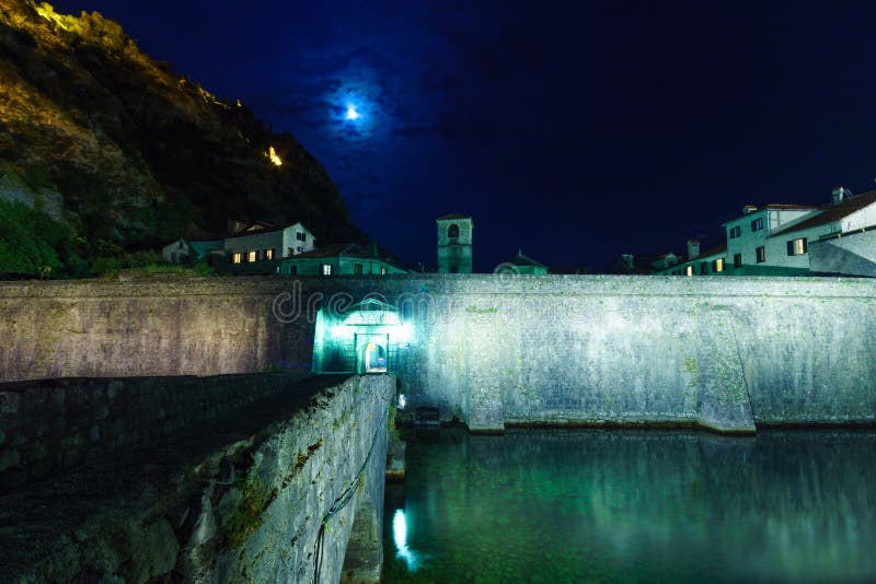 North Gate, Kotor stock image. Image of ancient, fortification - 63605401