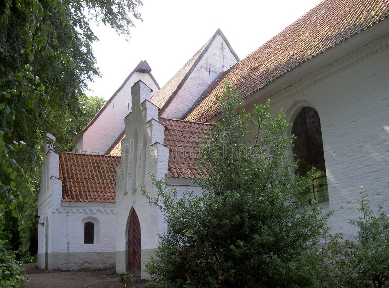 North German Church stock photo. Image of church, small - 45051550