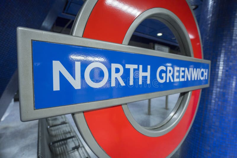 North Greenwich Underground Station in London - LONDON, ENGLAND ...
