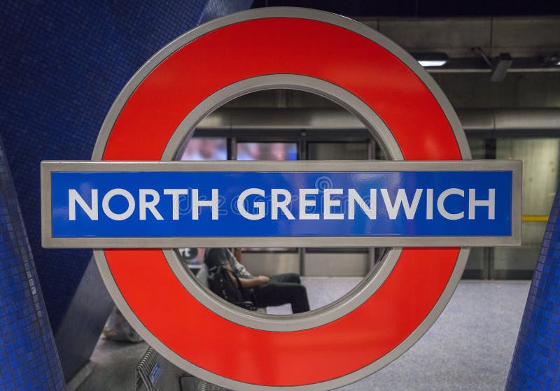 North Greenwich Underground Station in London - LONDON, ENGLAND ...