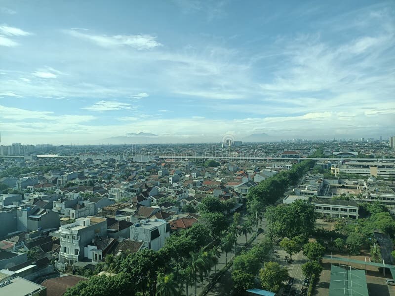 North Jakarta City View stock photo. Image of panorama - 267670878