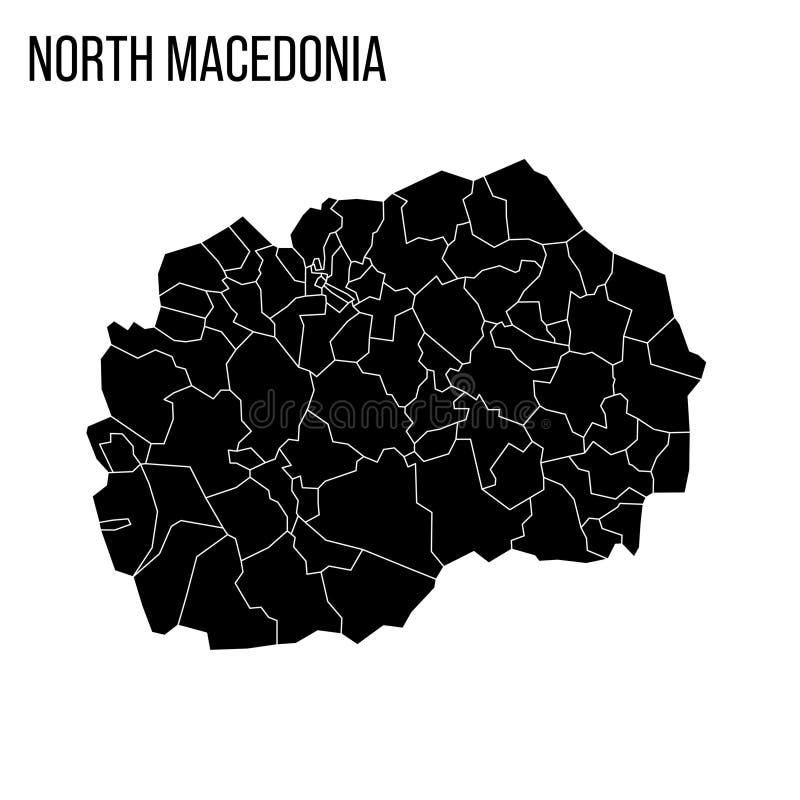 North Macedonia Political Map of Administrative Divisions Stock ... North Macedonia Political Map of Administrative Divisions Stock ...