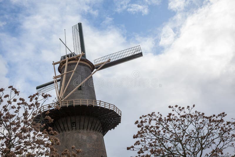 An big windmill stock photo. Image of european, scenic - 107320366