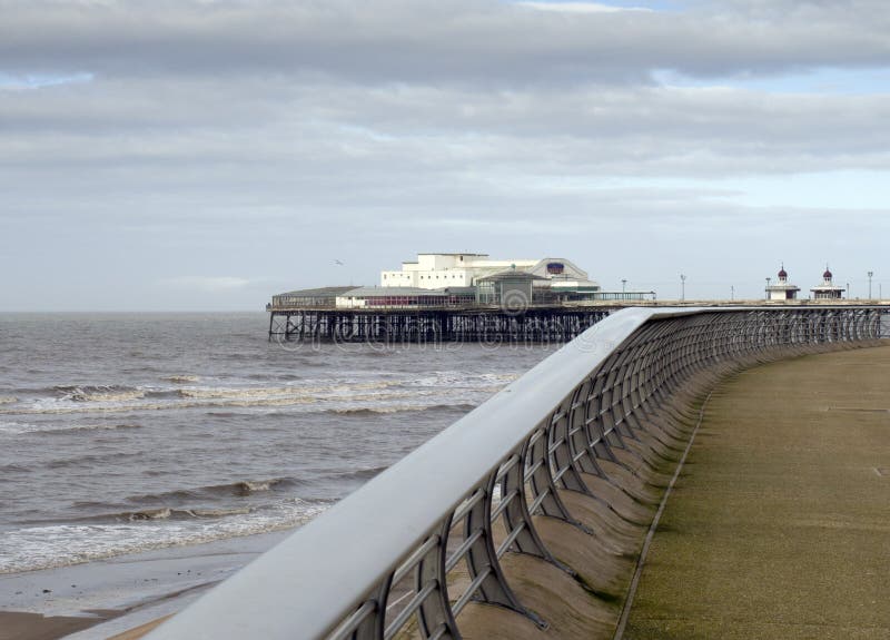 North Pier stock image. Image of blackpool, england, coast - 29282211