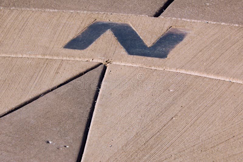 North Point of Compass stock photo. Image of navigation - 574148