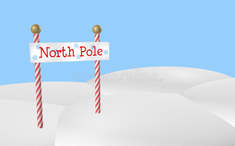 North Pole Sign Stock Illustrations – 5,914 North Pole Sign Stock ...