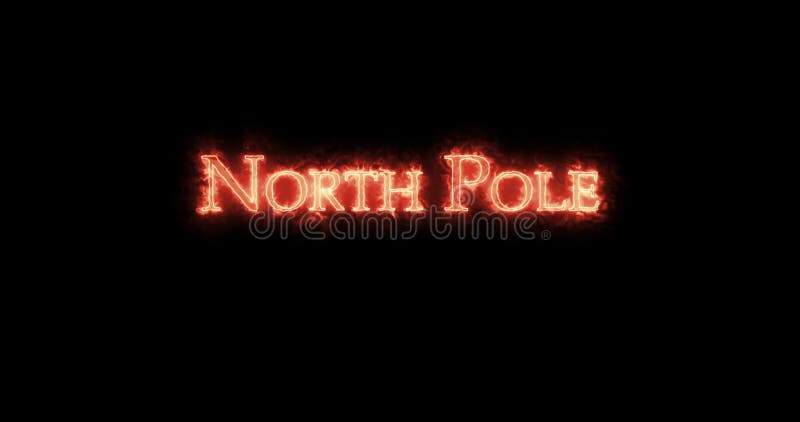 North Pole Color Icon Animation Stock Footage - Video of land ...