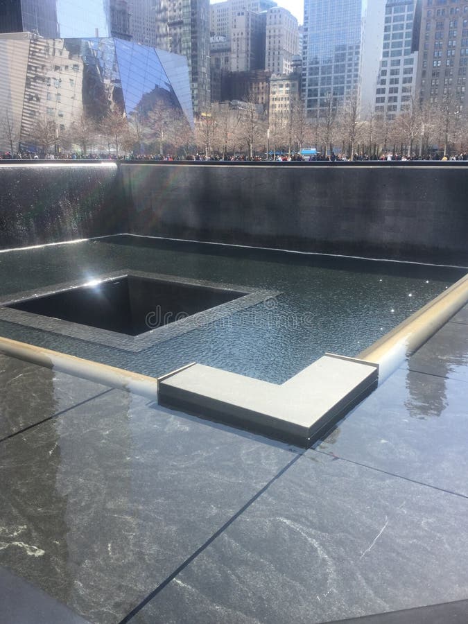 North Pool editorial stock photo. Image of towers, north - 77162468