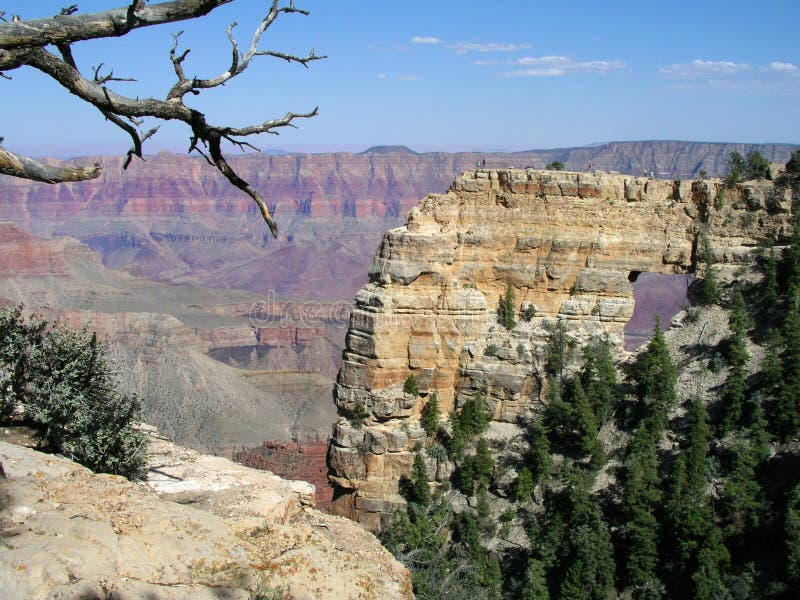 North Rim of the Grand Canyon Stock Image - Image of american, butte ...