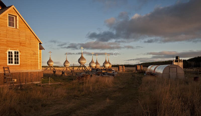 North of Russia. stock photo. Image of russia, blue, northern - 34826856