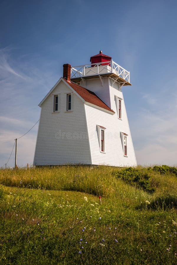 Lighthouse Cafe in North Rustico Editorial Image - Image of rural ...