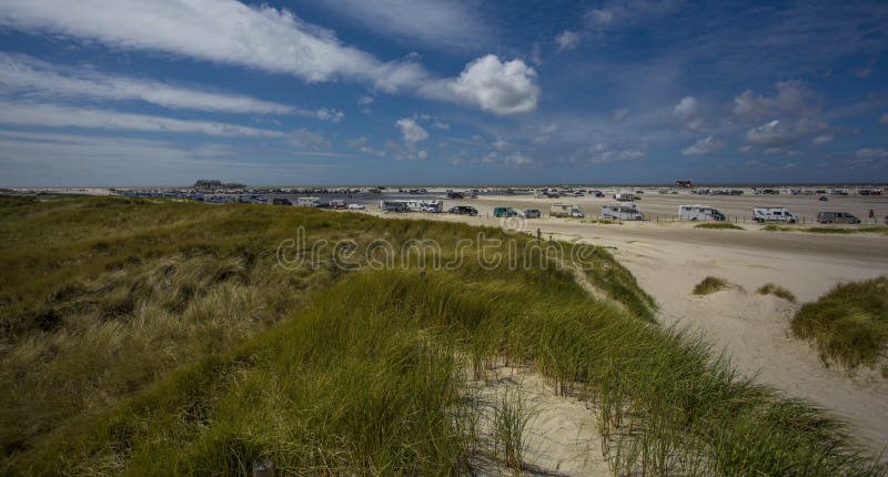 North Sea stock photo. Image of coastline, travel, sand - 256360836