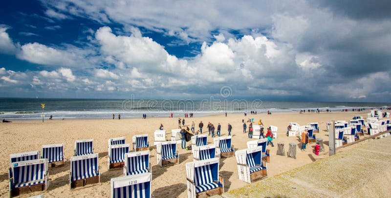 North Sea, Sylt Island, Germany Editorial Stock Photo - Image of ...