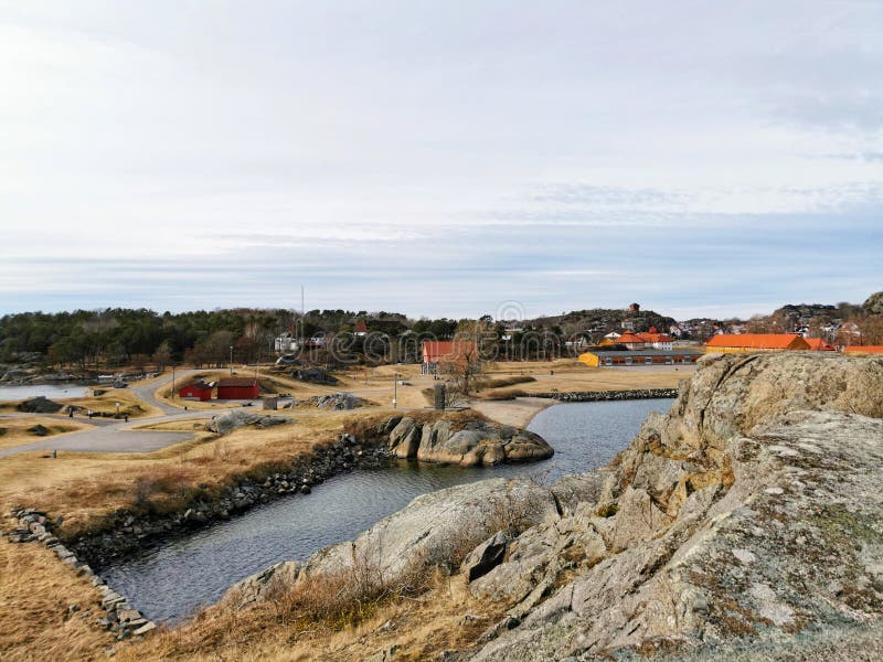 North Sea from the Town of Stavern in Norway Stock Photo - Image of ...