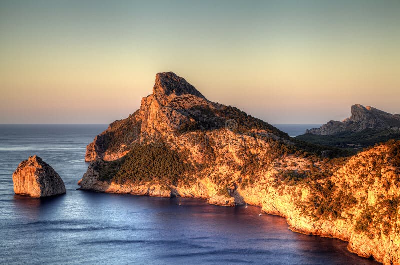 The North Side of Majorca Island Stock Photo - Image of sunset, majorca ...