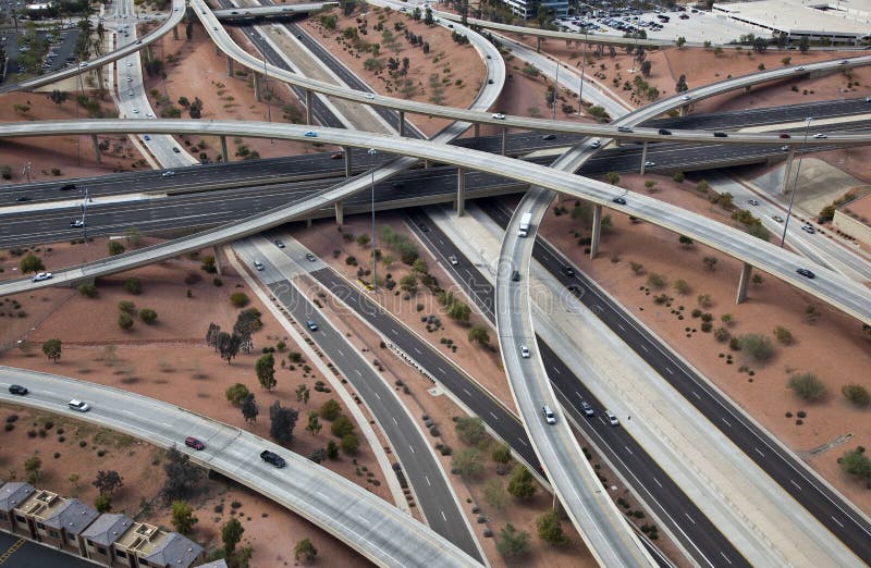 North Stack Interchange stock photo. Image of bridge - 28861168