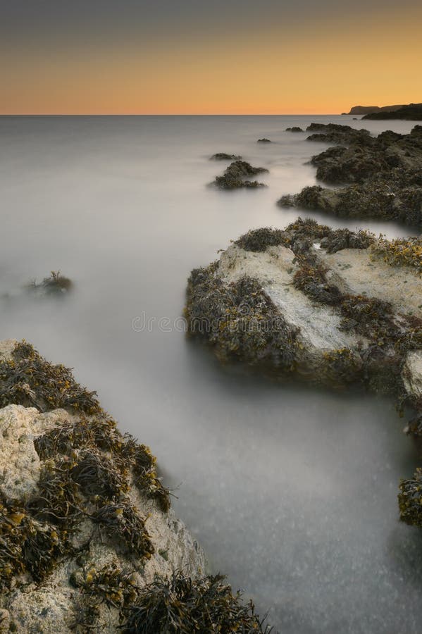 North Wales Sunset stock photo. Image of water, anglesey - 75000782