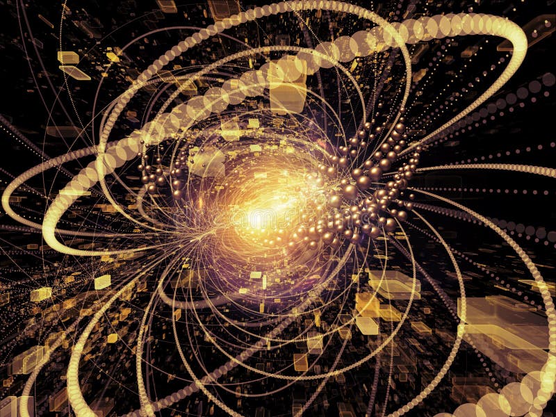 North of Wave Particle stock illustration. Illustration of path - 62332957