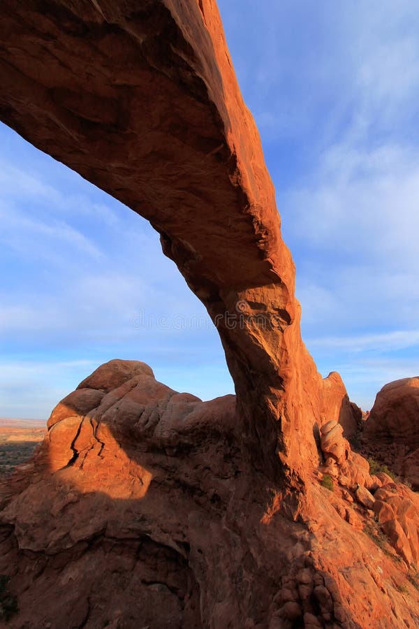 North Window Arch, Arches National Park, Utah, USA Stock Photo - Image ...